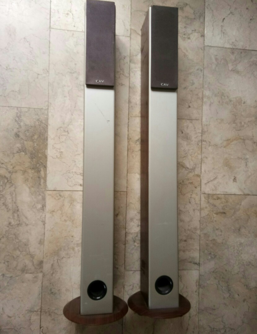 CAV Floorstander 2-Way 2 Speaker System - Imported from Japan, Audio ...