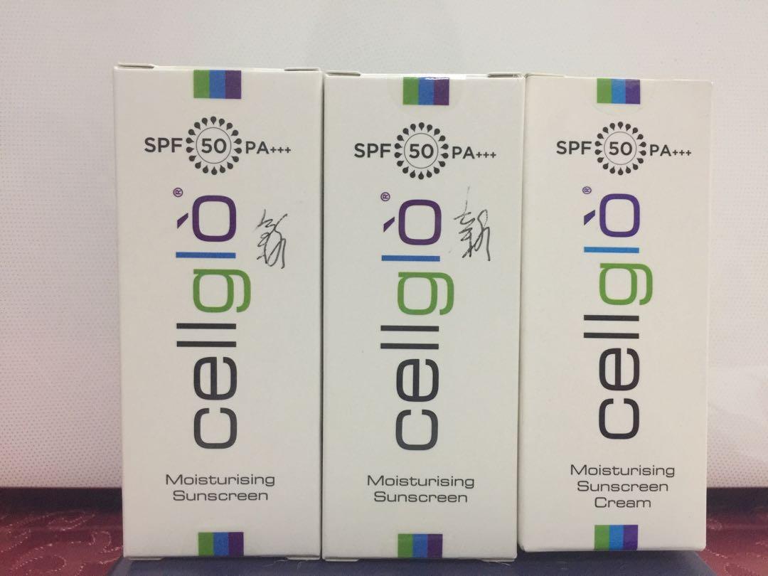 Cellglo Moisturising Sunscreen, Beauty & Personal Care, Face, Face Care ...