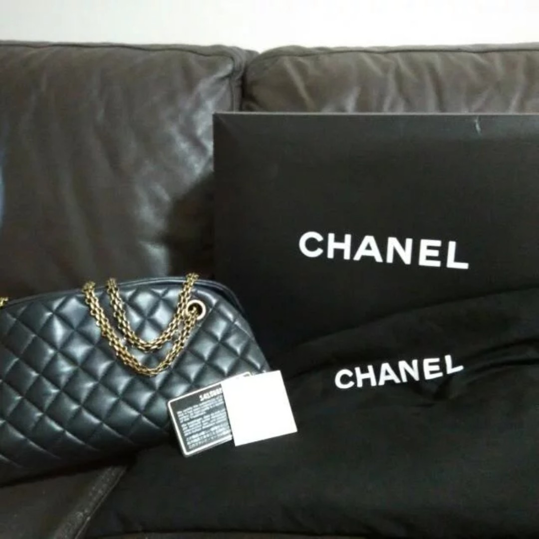 Chanel Mademoiselle Lambskin Vintage Old Hardware, Luxury, Bags ...