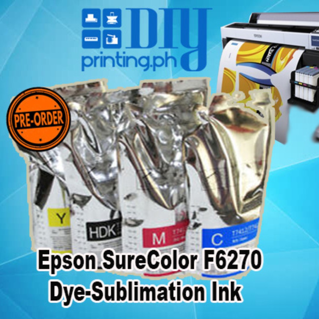 Epson SureColor F6270 Dye Sublimation Ink, Computers & Tech, Printers ...