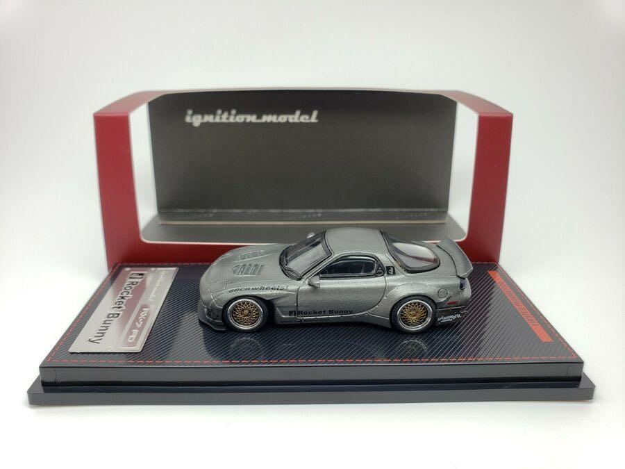 IG Ignition model rocket bunny Mazda rx7 rx-7 FD3S Titanium gray 1/64, 興趣及遊戲, 玩具 & 遊戲類 - Carousell