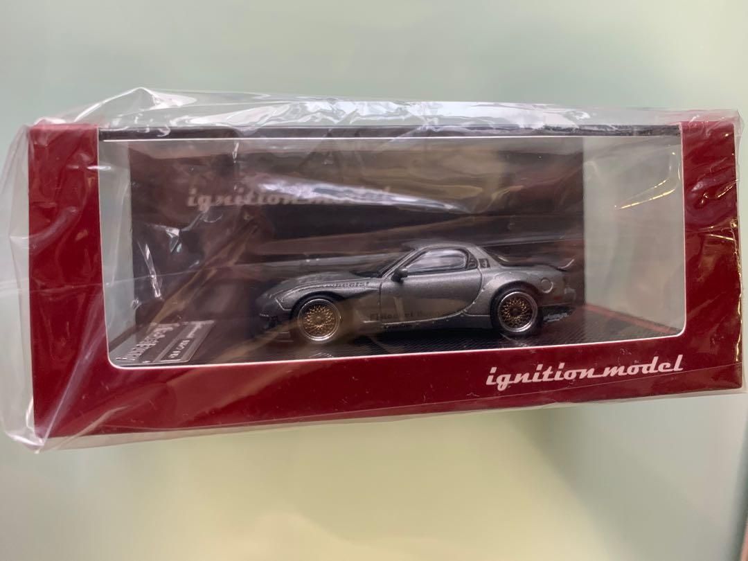 IG Ignition model rocket bunny Mazda rx7 rx-7 FD3S Titanium gray 1/64, 興趣及遊戲, 玩具 & 遊戲類 - Carousell