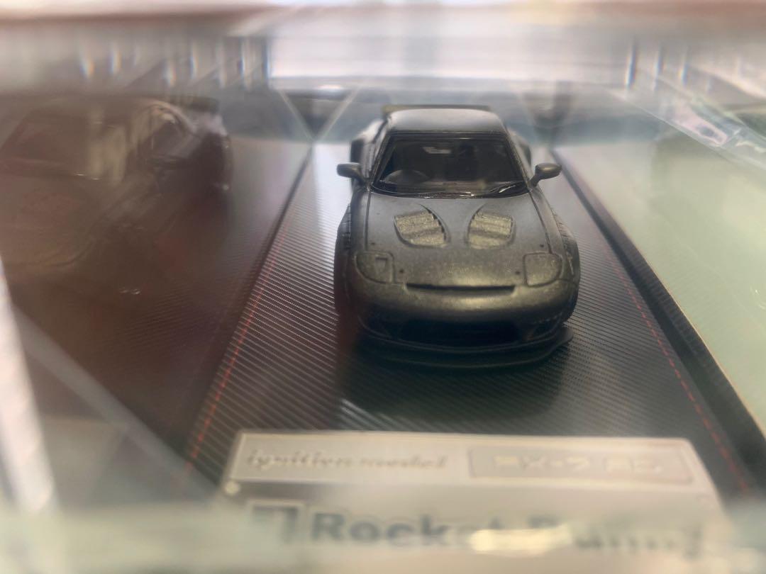 IG Ignition model rocket bunny Mazda rx7 rx-7 FD3S Titanium gray 1/64, 興趣及遊戲, 玩具 & 遊戲類 - Carousell