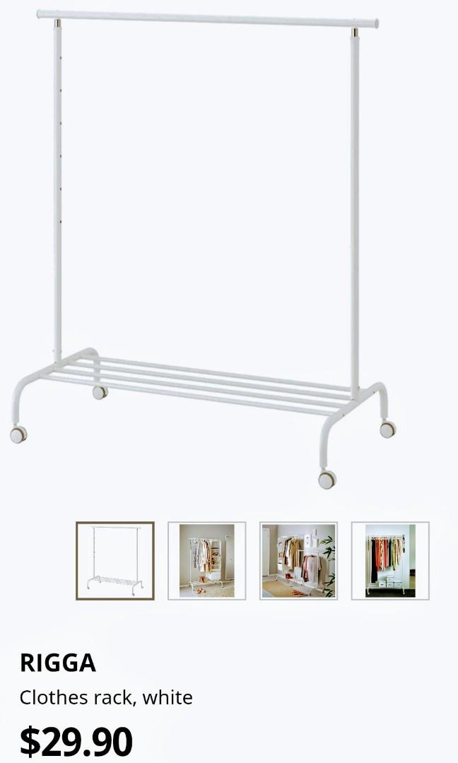 IKEA Clothes Rack, Furniture & Home Living, Furniture, Shelves ...