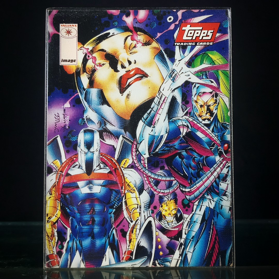 Image & Valiant DEATHMATE Promo Trading Card (1993 Topps) Jim Lee ...