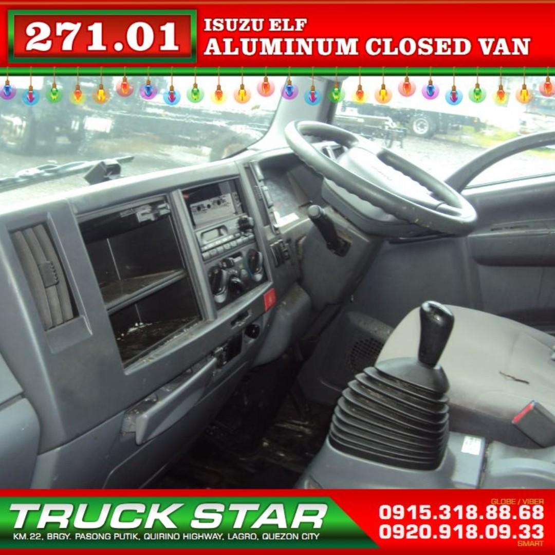 Isuzu Elf Aluminum Closed Van 4JJ1 Engine Truck For Sale, Special ...