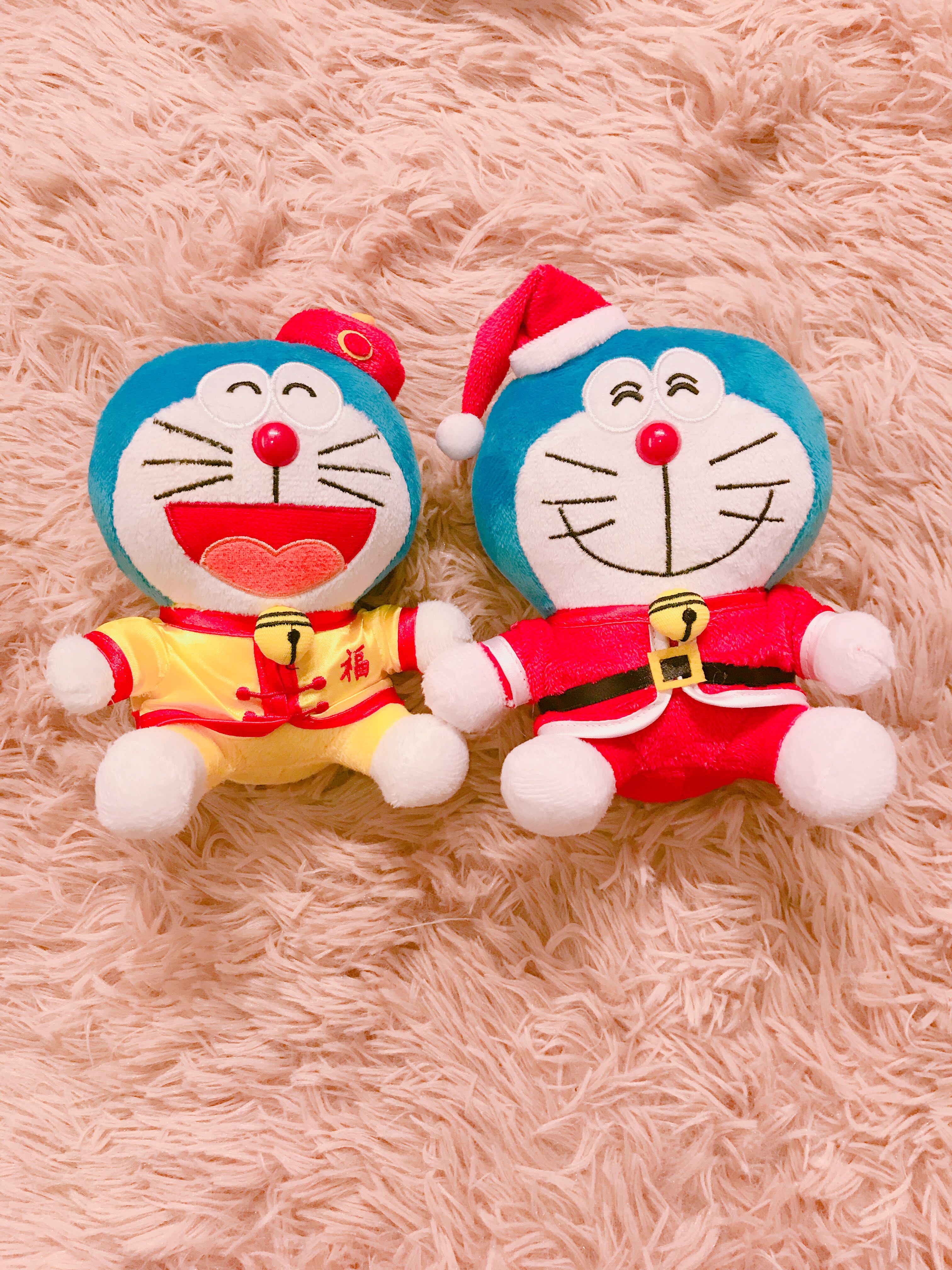 KFC Doraemon plushies, Hobbies & Toys, Toys & Games on Carousell