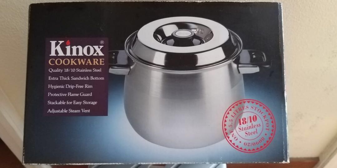 Kinox 不鏽鋼雙耳湯煲 20Cm (全新半價), 家庭電器, 廚房電器, 水壺 - Carousell