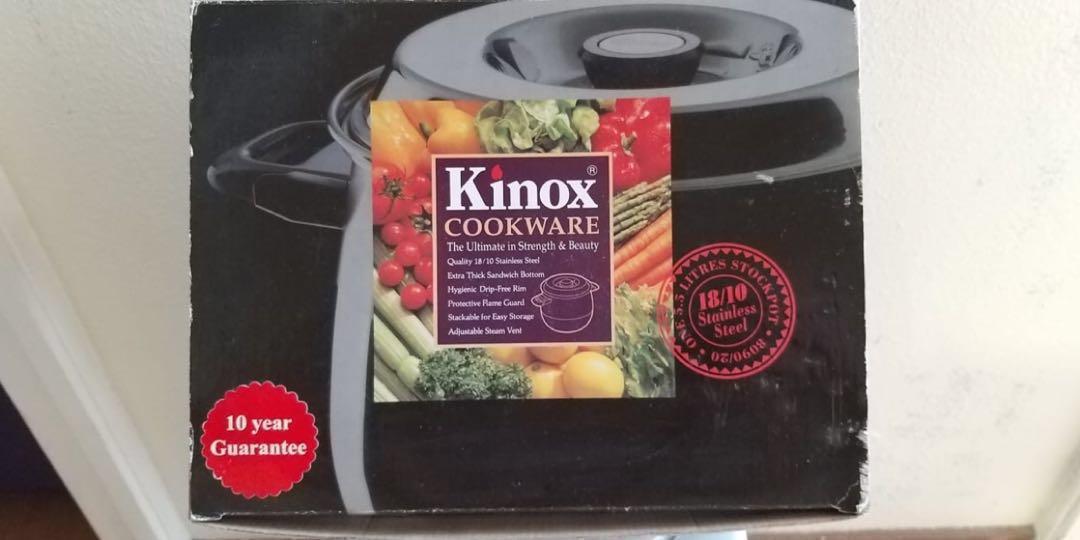 Kinox 不鏽鋼雙耳湯煲 20Cm (全新半價), 家庭電器, 廚房電器, 水壺 - Carousell