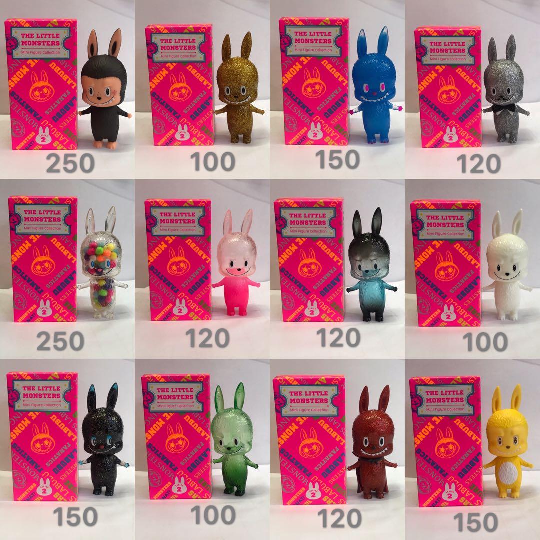 Labubu mini series 2基礎版 How2work 龍家昇 popmart, 興趣及遊戲, 玩具 & 遊戲類 - Carousell