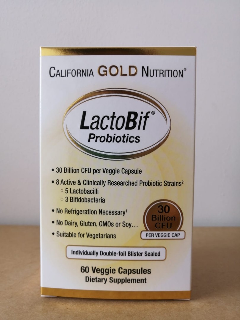 LactoBif Probiotics - 30 Billions CFU, Health & Nutrition, Health ...