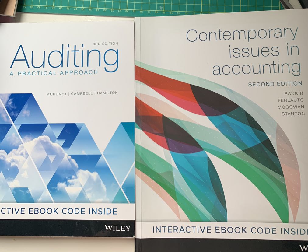 Murdoch textbook BUS304 BUS306 Auditing, Hobbies & Toys, Books & Magazines, Textbooks on Carousell