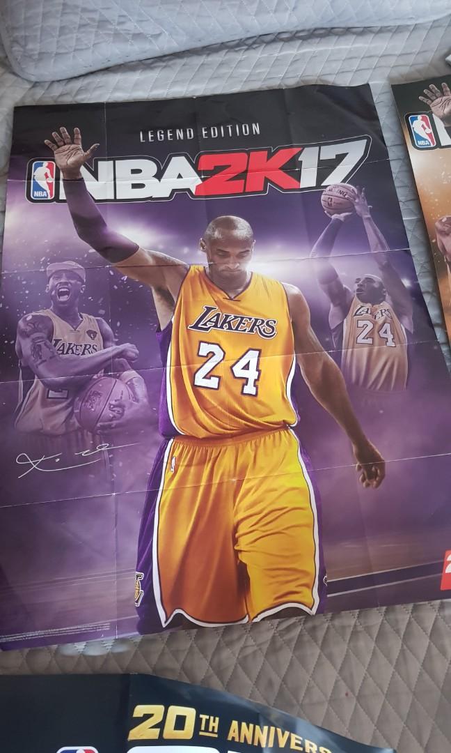 NBA 2K posters for sale, Hobbies & Toys, Toys & Games on Carousell