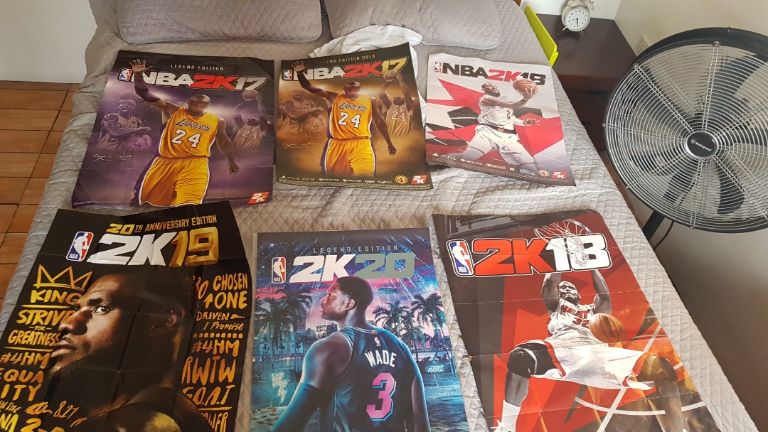 NBA 2K posters for sale, Hobbies & Toys, Toys & Games on Carousell