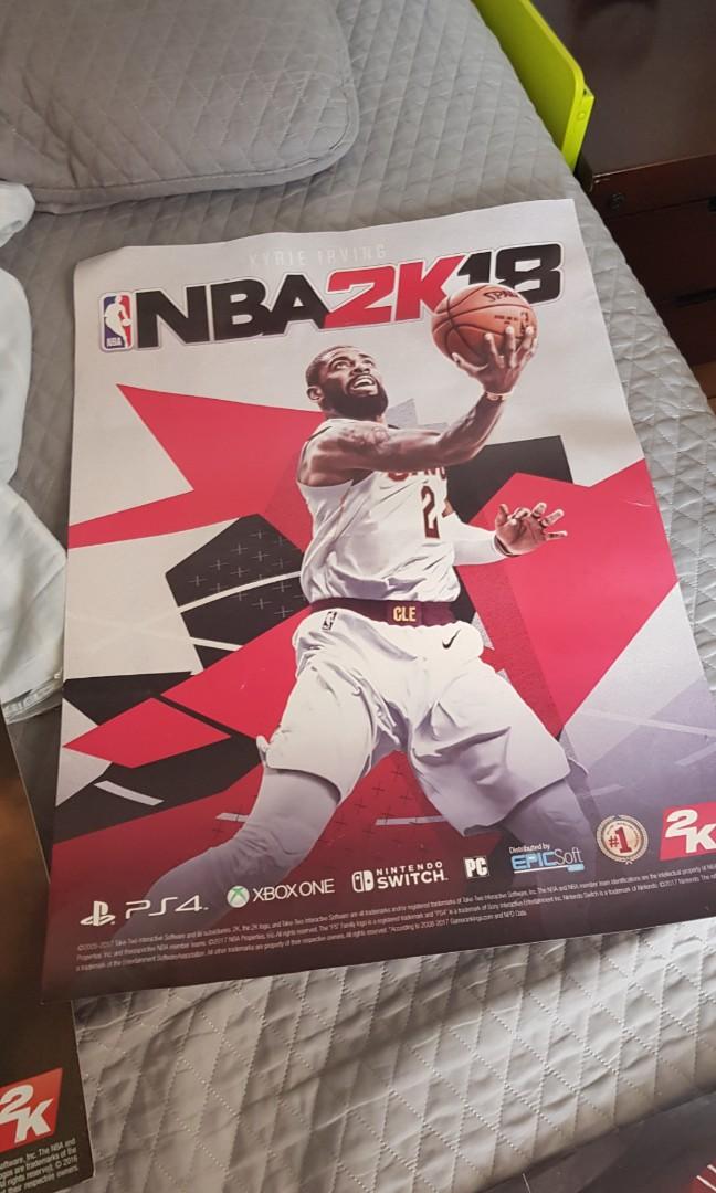 NBA 2K posters for sale, Hobbies & Toys, Toys & Games on Carousell