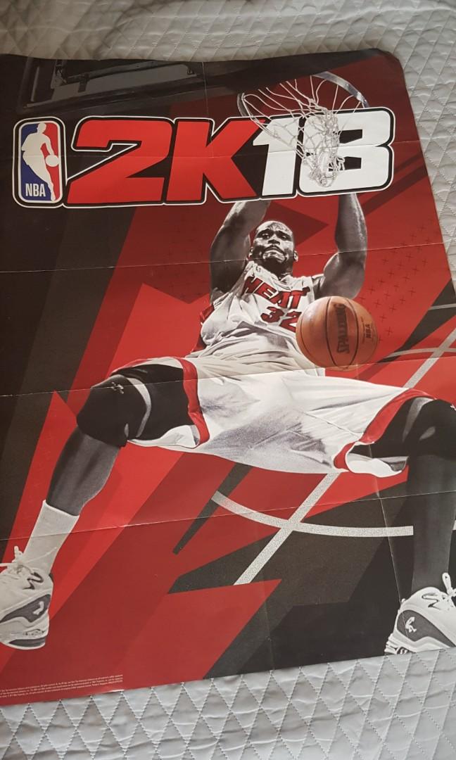NBA 2K posters for sale, Hobbies & Toys, Toys & Games on Carousell