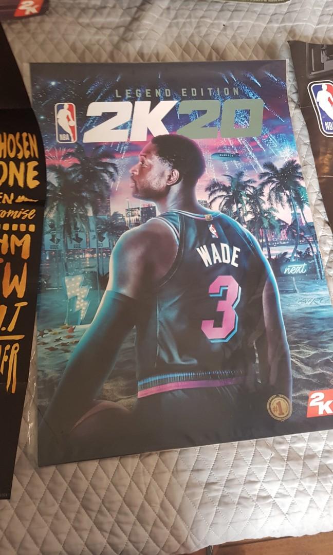 NBA 2K posters for sale, Hobbies & Toys, Toys & Games on Carousell