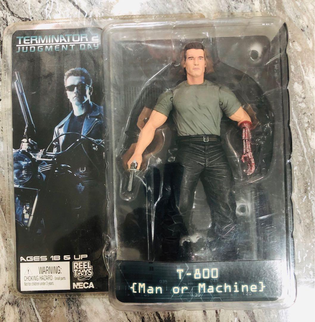 Original Neca Terminator 2 Series 01 ( T - 800 Man or Machine ...