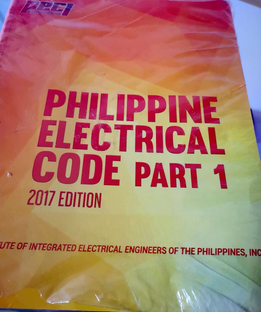 PHILIPPINE ELECTRICAL CODE 2017 edition, Hobbies & Toys, Books & Magazines, Religion Books on ...