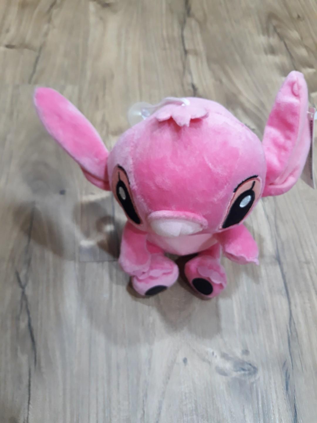 Pink female stitch plushie, Hobbies & Toys, Toys & Games on Carousell