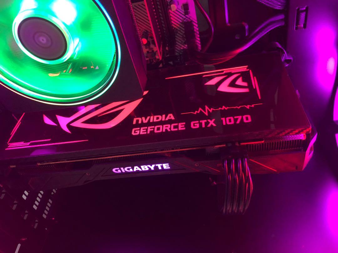 RGB GPU Backplate Cover, Computers & Tech, Parts & Accessories ...