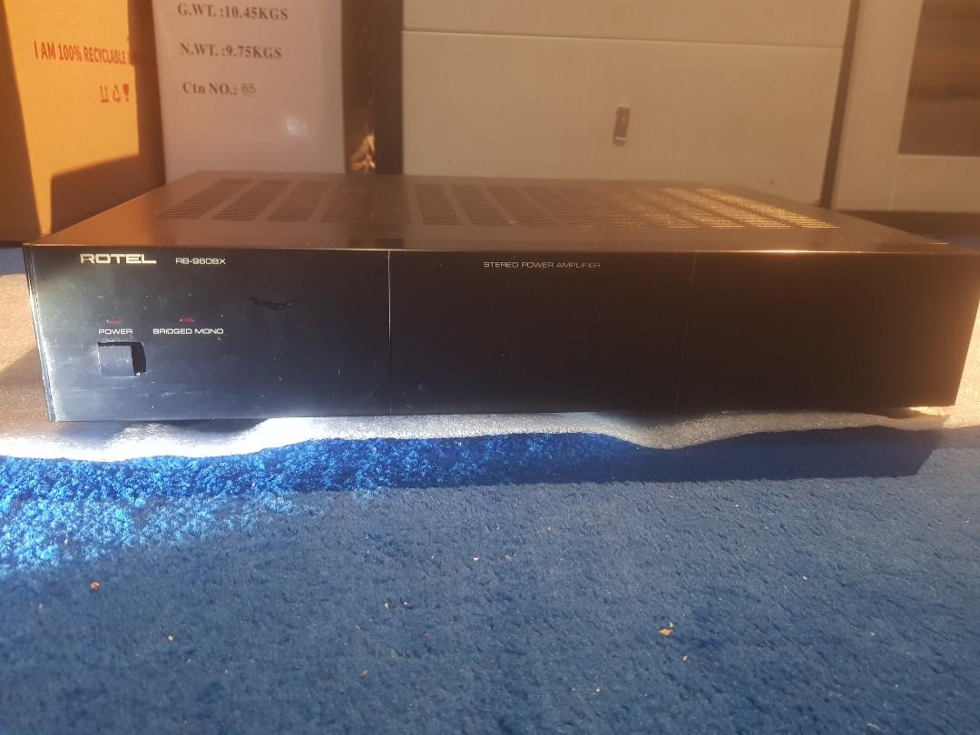 ROTEL Power Amplifier 300W, Electronics, Audio on Carousell