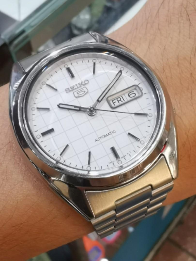 Bnib Seiko 5 checker dial, Mobile Phones & Gadgets, Wearables & Smart ...
