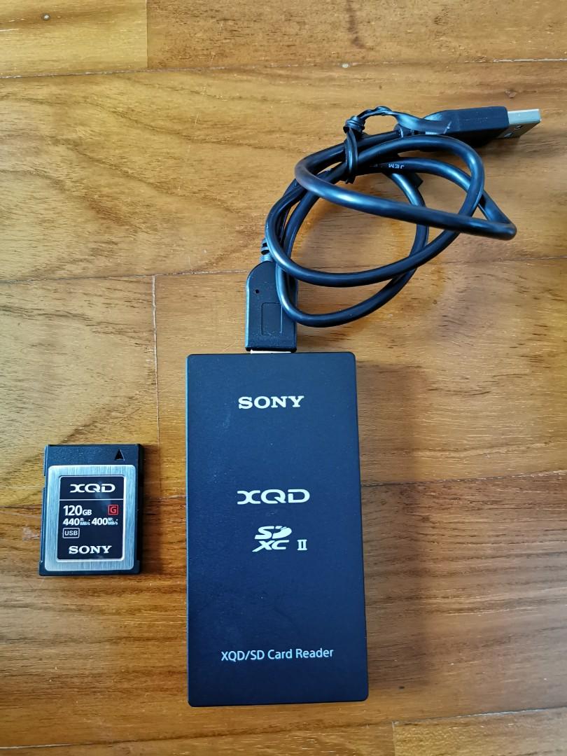 Sony 120Gb XQD card & card reader, Mobile Phones & Gadgets, Mobile ...