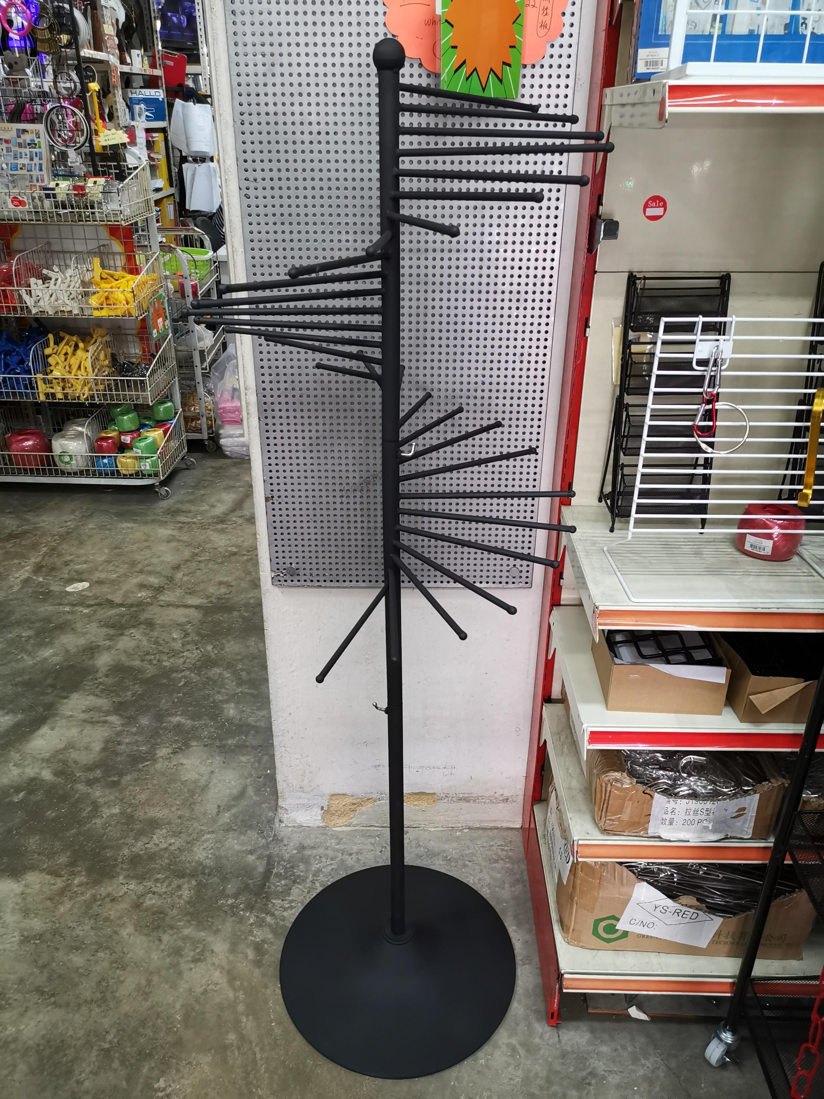 Spiral clothes hang stand, Furniture & Home Living, Furniture, Shelves ...