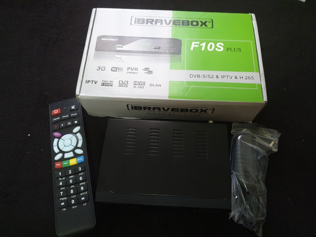 TV Box iBRAVEBOX DVB & IPTV Digital Free Satellite Web TV Receiver, TV ...