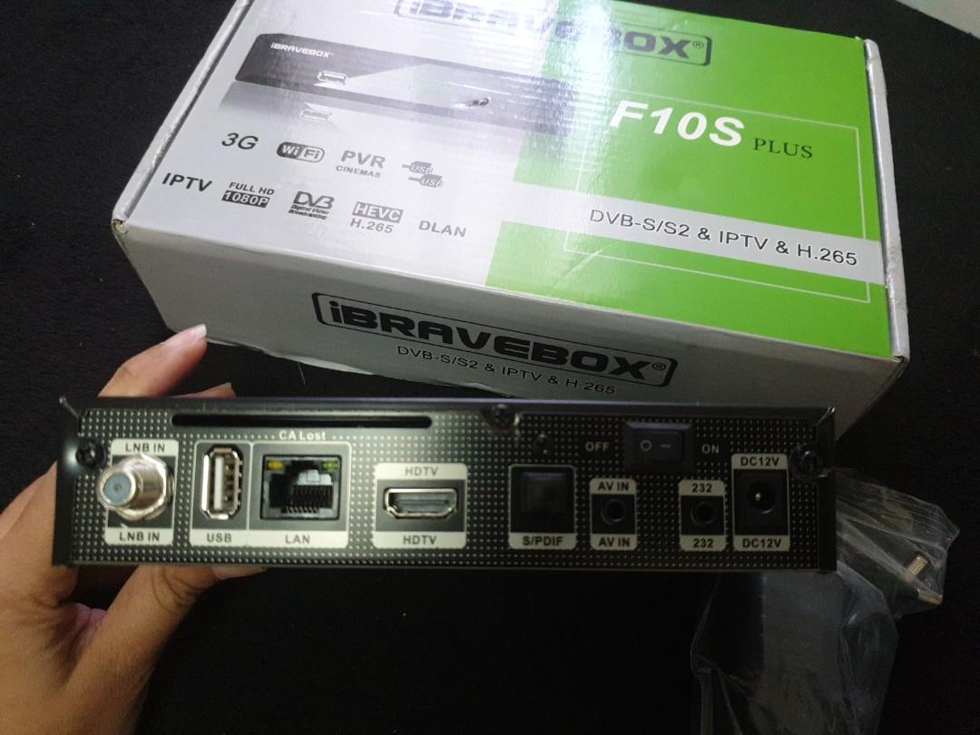 TV Box iBRAVEBOX DVB & IPTV Digital Free Satellite Web TV Receiver, TV ...