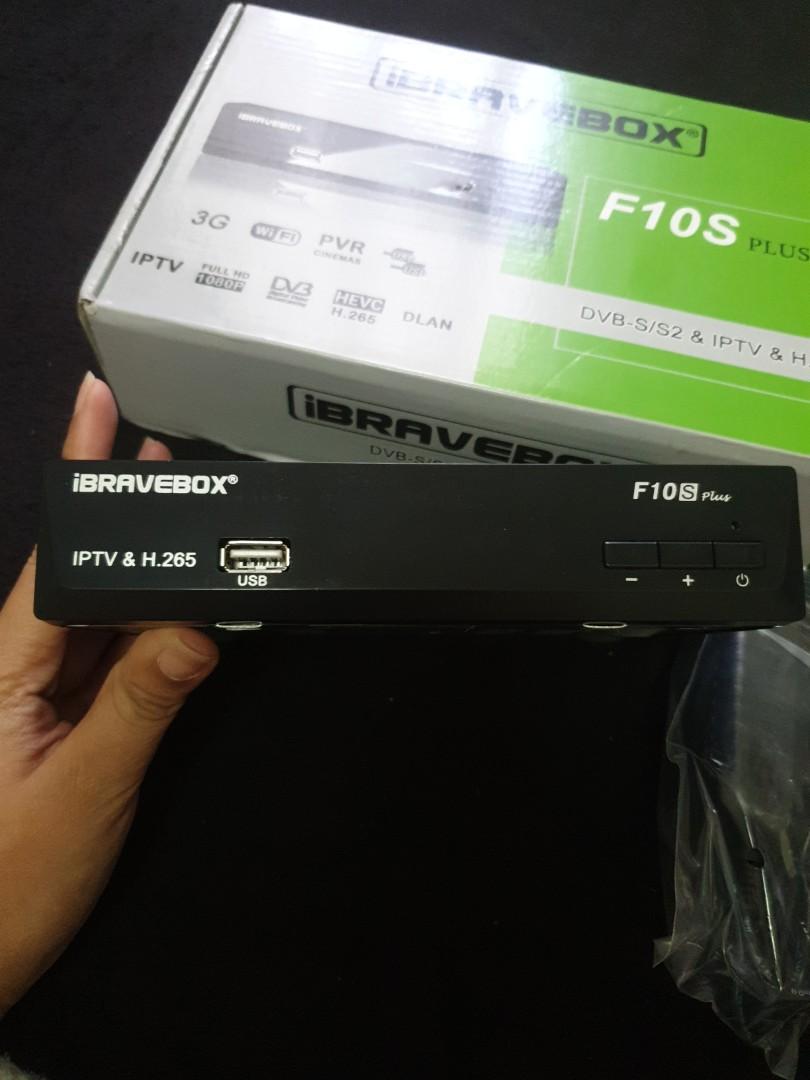 TV Box iBRAVEBOX DVB & IPTV Digital Free Satellite Web TV Receiver, TV ...