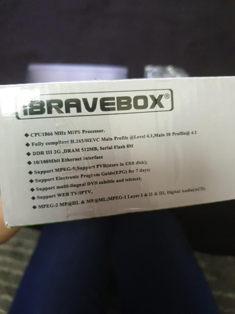 TV Box iBRAVEBOX DVB & IPTV Digital Free Satellite Web TV Receiver, TV ...