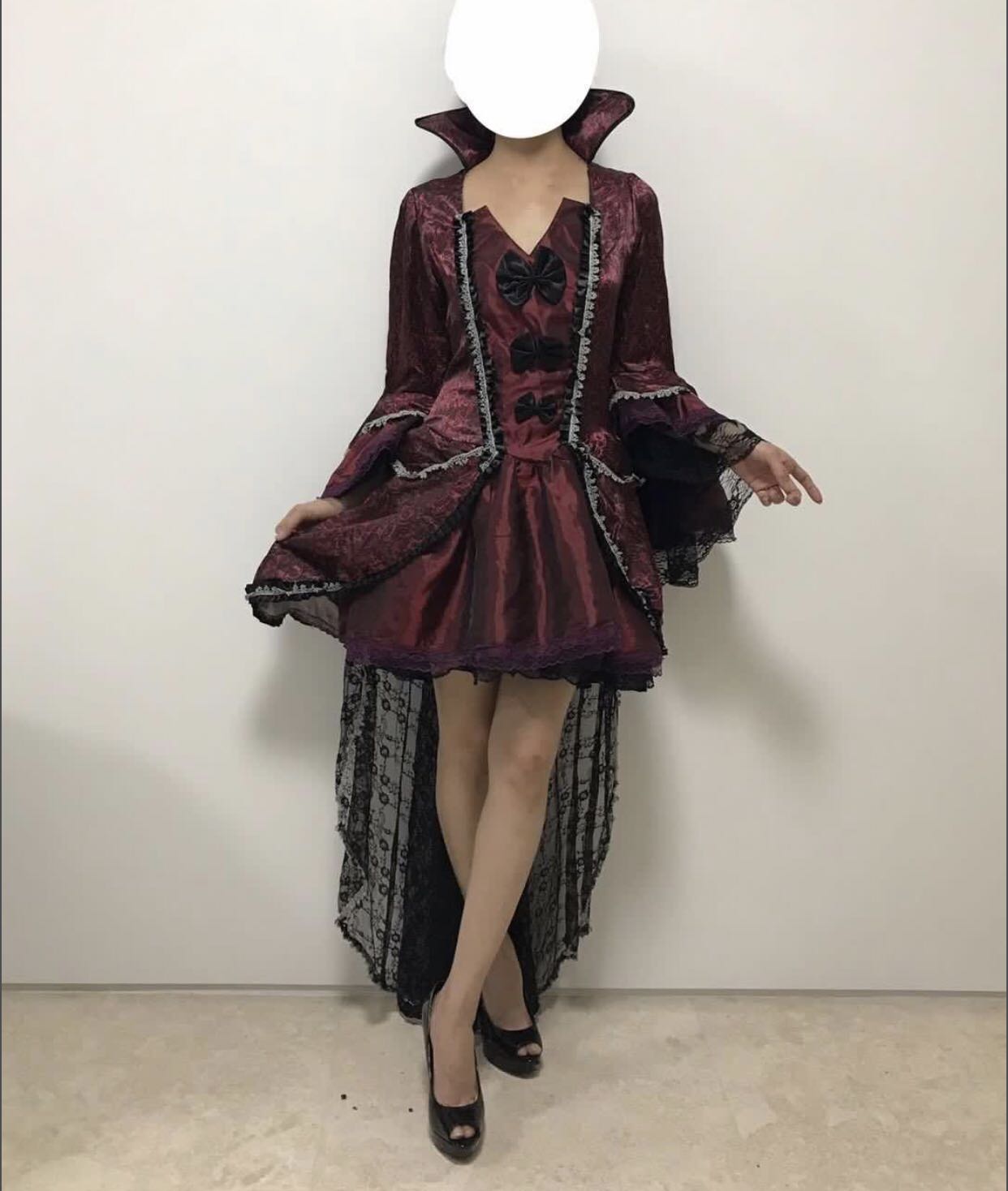 Victorian vampire costume, Women's Fashion, Dresses & Sets, Traditional ...