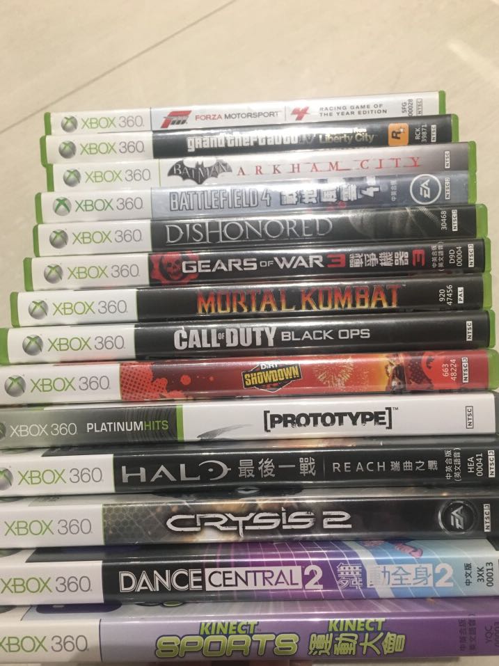 XBOX 360 Games, Video Gaming, Video Games, Xbox on Carousell