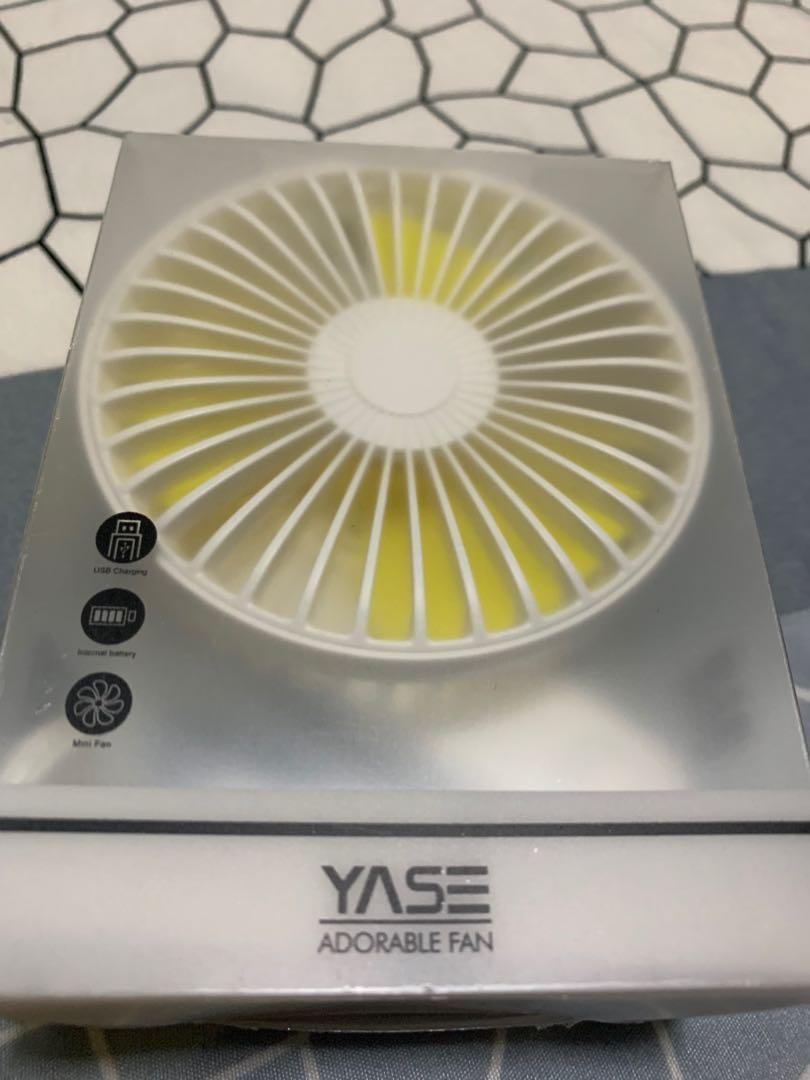 YASE USB Fan, Furniture & Home Living, Lighting & Fans, Fans on Carousell