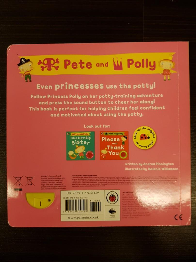 001. Princess Polly's Potty, Hobbies & Toys, Books & Magazines ...
