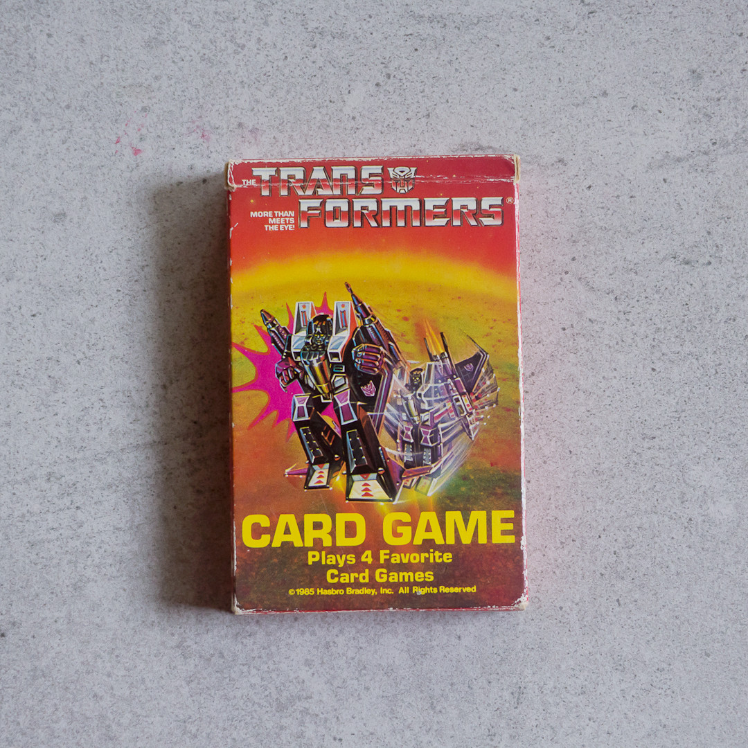 1985 Transformers Card Game, Hobbies & Toys, Memorabilia & Collectibles ...