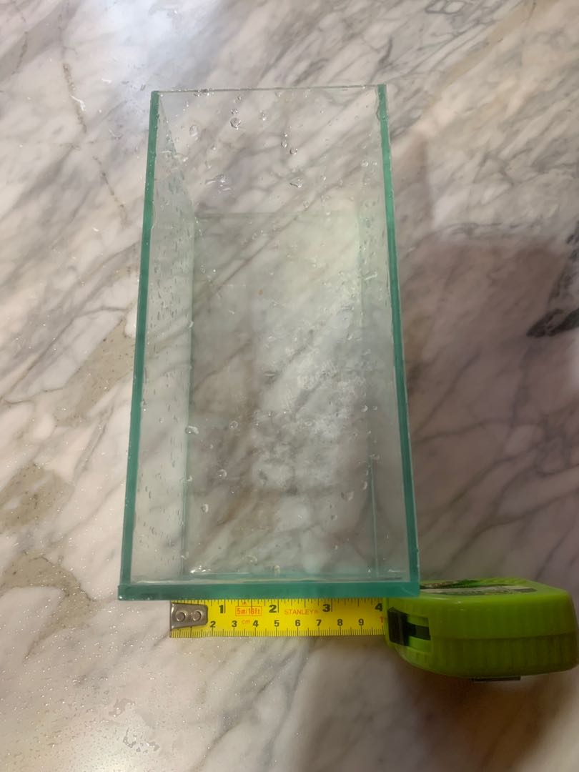 3M Custom Betta Fish Tank 20x10x10 (Minimum Purchase 2 Pieces), Pet ...