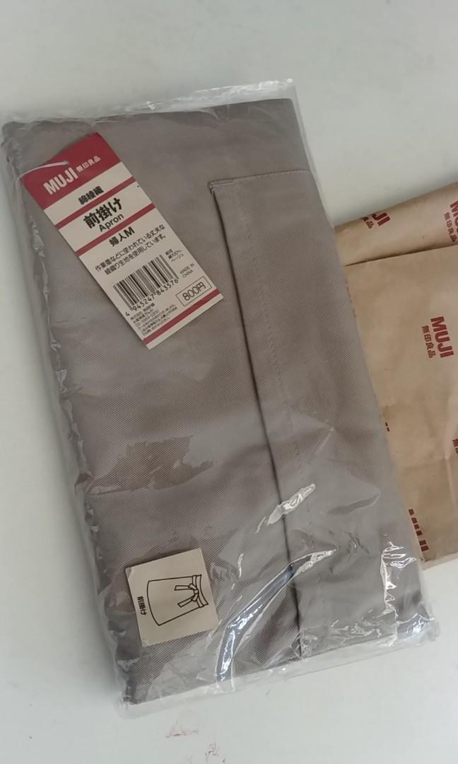 全新 Muji 無印良品 廚房 Apron圍裙 布料, 女裝, 外套及戶外衣服 - Carousell