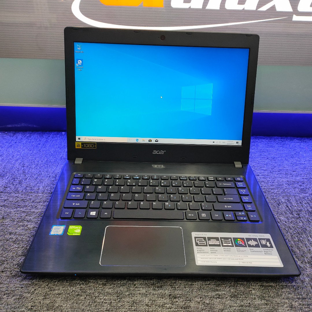 Acer Aspire E14 E5-475G, Computers & Tech, Laptops & Notebooks on Carousell
