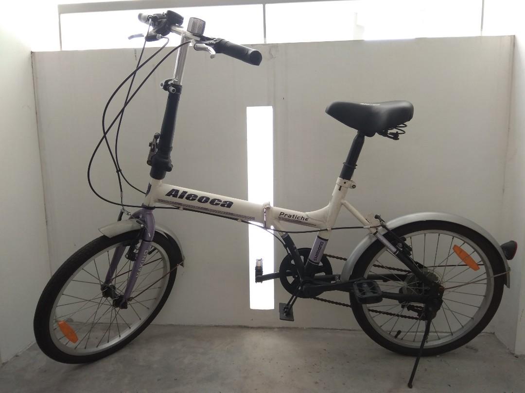 Aleoca 16" foldable bike, Sports Equipment, Bicycles & Parts, Bicycles ...