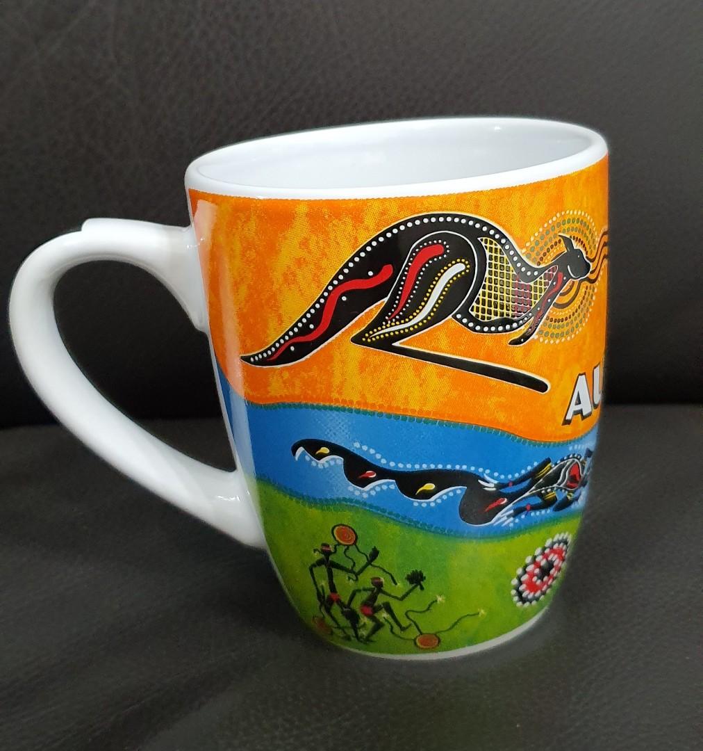 Australia Aboriginal Art Mug, Furniture & Home Living, Kitchenware ...
