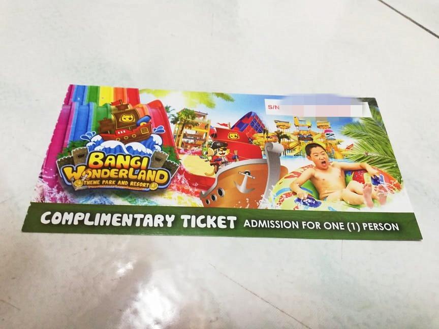 Bangi Wonderland Theme Park Ticket, Tickets & Vouchers, Local ...