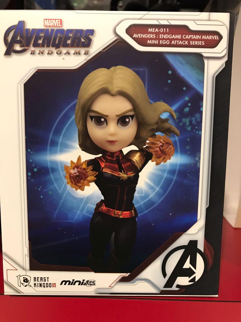 Beast Kingdom Mini Egg Attack Avengers Endgame Captain Marvel Mini ...
