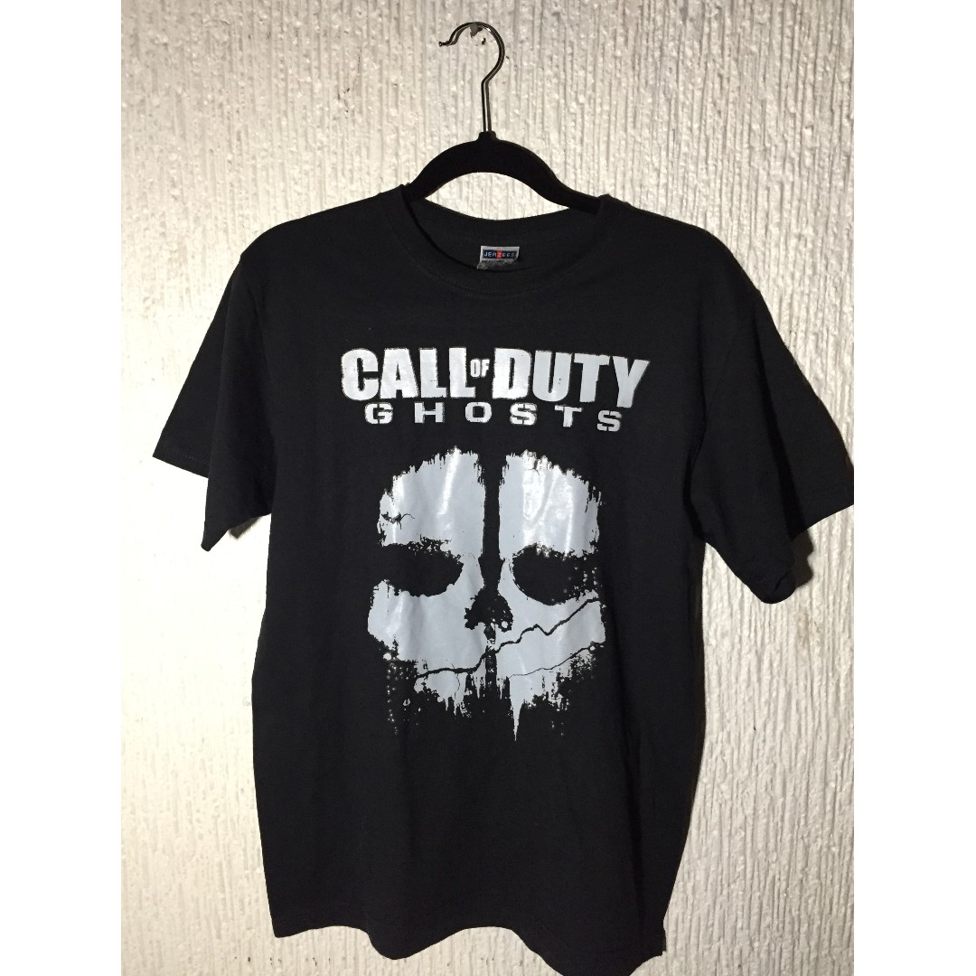 Black Call of Duty: Ghosts Shirt, Men's Fashion, Tops & Sets, Formal ...