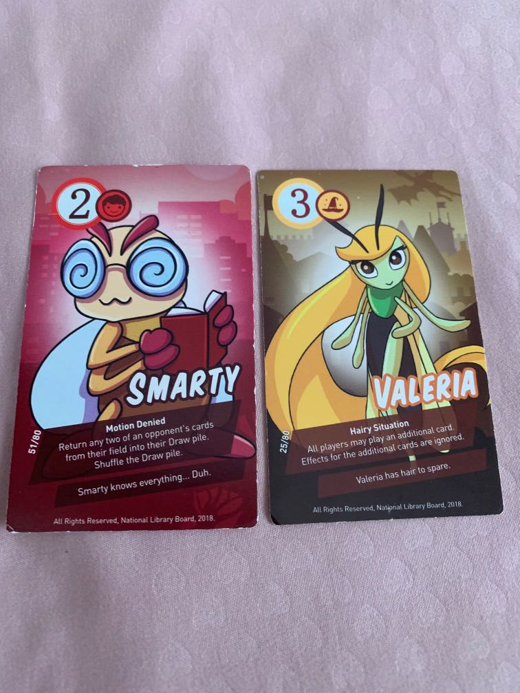 Book Bugs cards, Hobbies & Toys, Toys & Games on Carousell