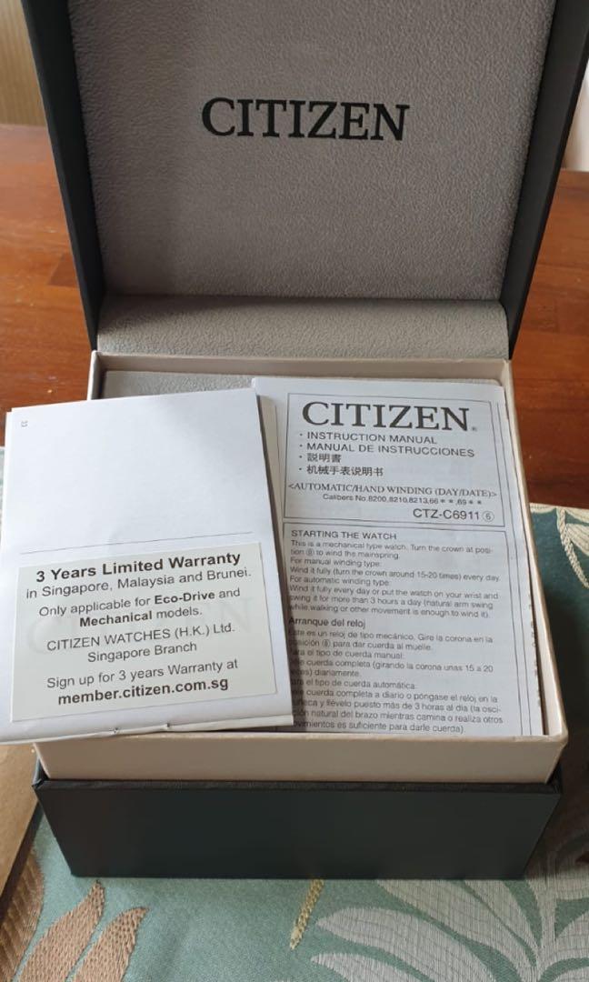 Citizen Automatic Field Watch (LNIB) Full Set, Mobile Phones & Gadgets ...