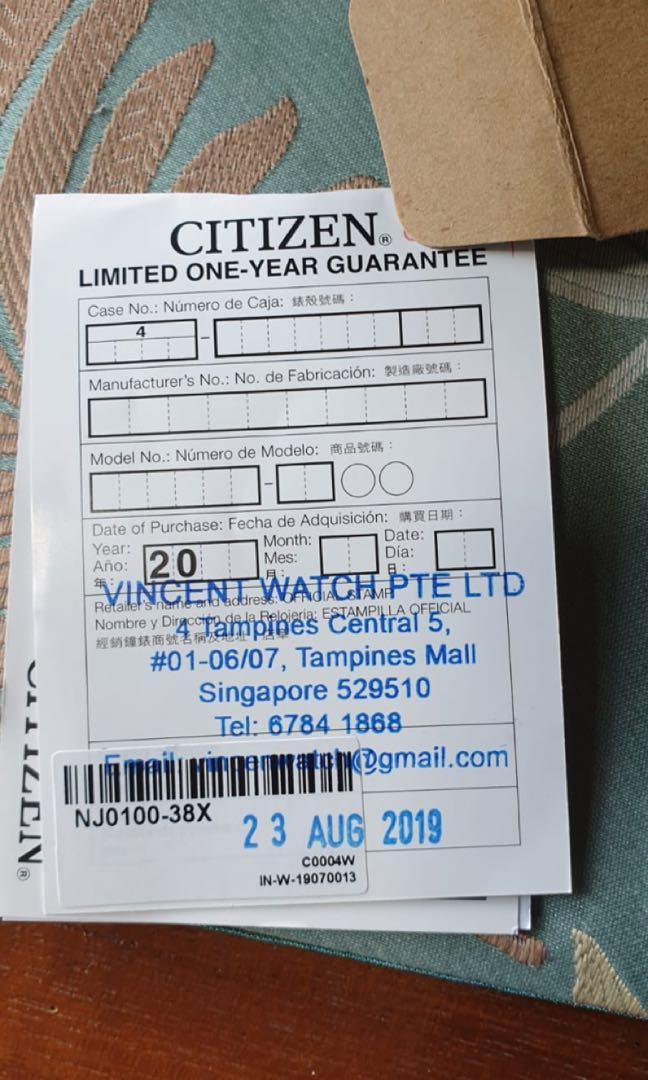 Citizen Automatic Field Watch (LNIB) Full Set, Mobile Phones & Gadgets ...