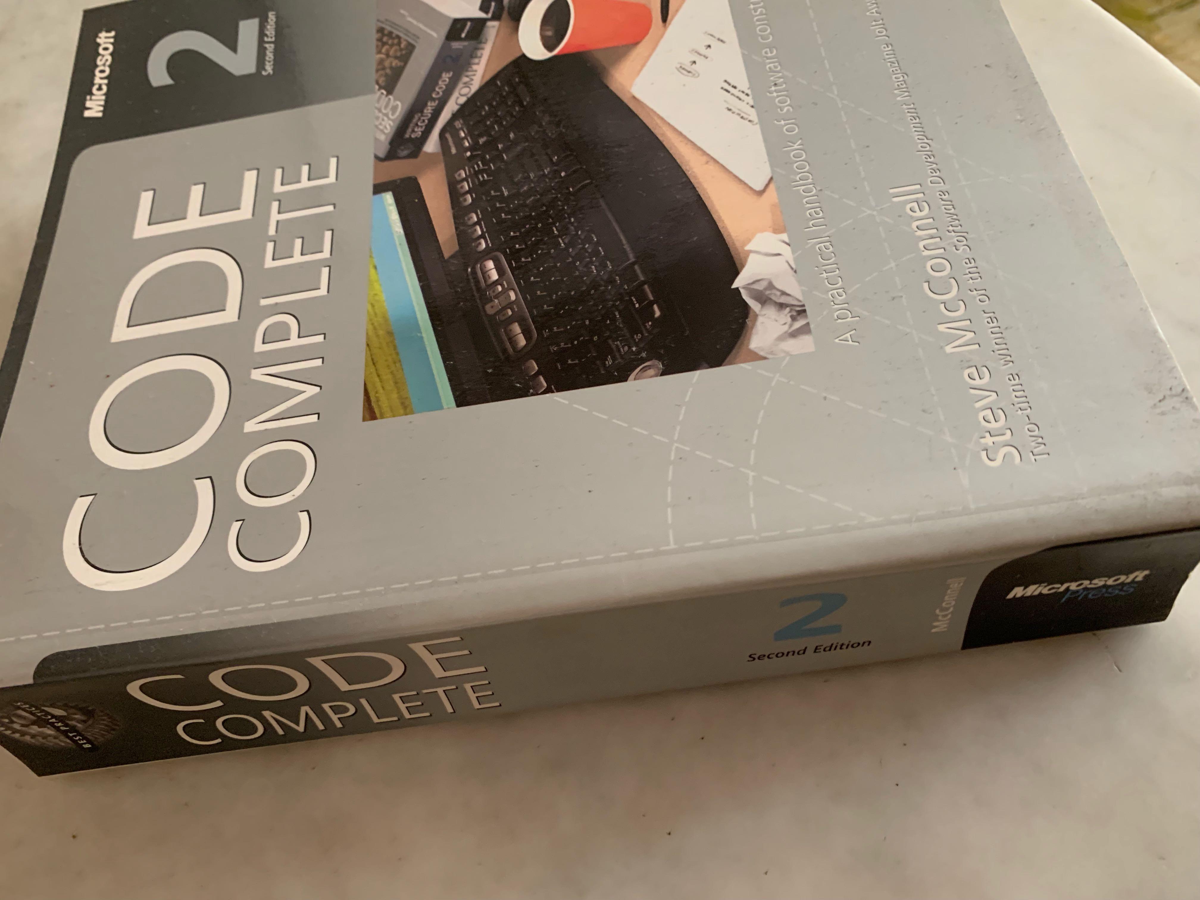Code Complete, Hobbies & Toys, Books & Magazines, Children's Books on ...